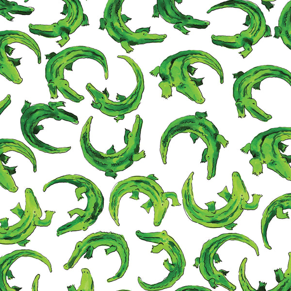 Alligator Gift Wrap - Magnolia Creative Co.